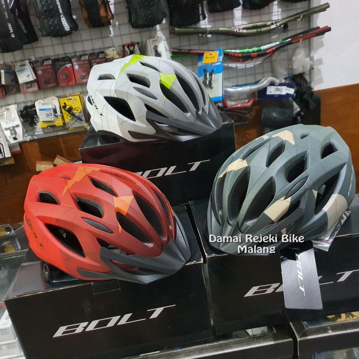 Helm MTB / Gravel Polygon Bolt Inmold 2024 | Lazada Indonesia