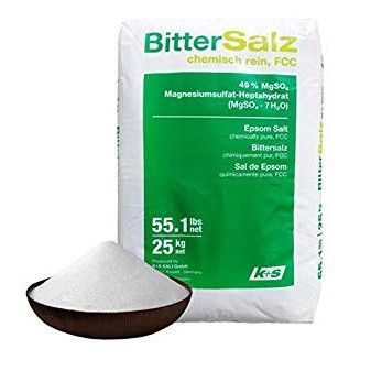 Magnesium Sulfate / Epsom Salt / Bitter Salt (Origin Germany/ Food ...