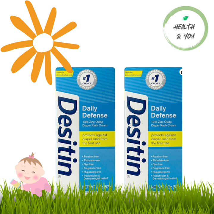 Desitin Diaper Rash Cream Rapid Relief Twin Pack, 57g x 2 | Lazada ...