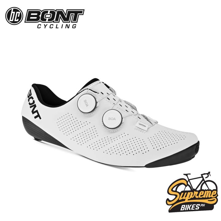 Bont Riot 24 Carbon Composite Road Cycling Shoes - White | Lazada PH