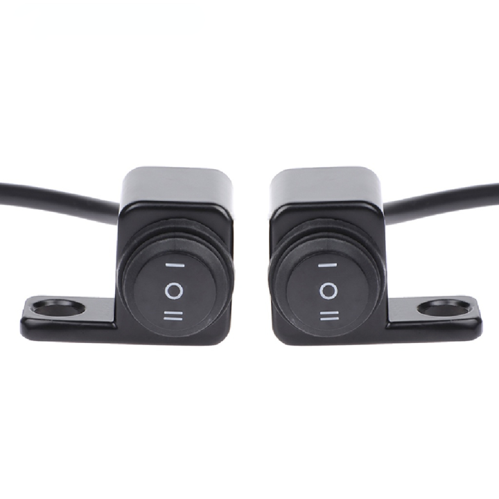 Kdj on-off-on Switch (3 step) waterproof side mirror mount spotlight ...