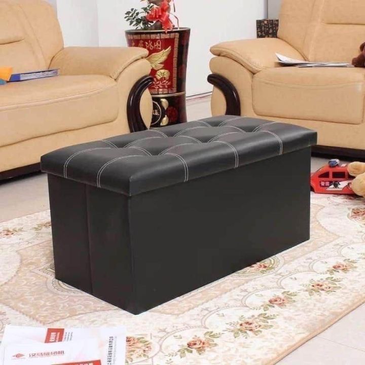 Trendy Rectangular storage stool sit adult sofa folding storage chair ...