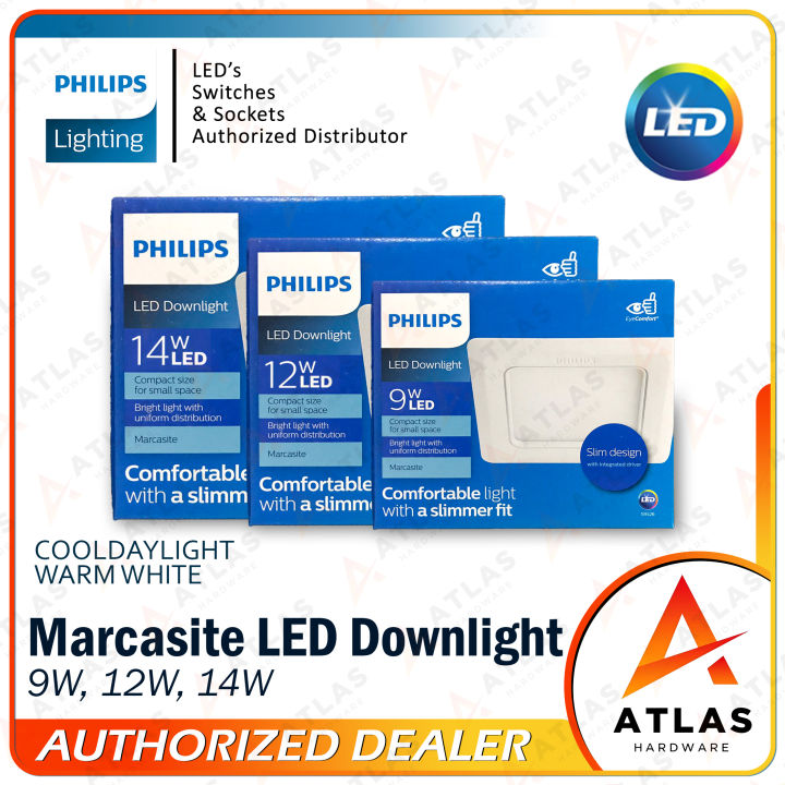 Philips Marcasite LED Downlight Cool Daylight | Lazada PH