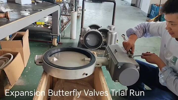 Advanced Butterfly Valve with Integrated Control System for Remote ...