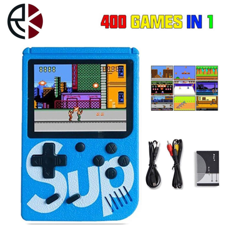 SUP Game Box 400 in 1 Handheld Game Players Retro Game Console 8-Bit 3. ...