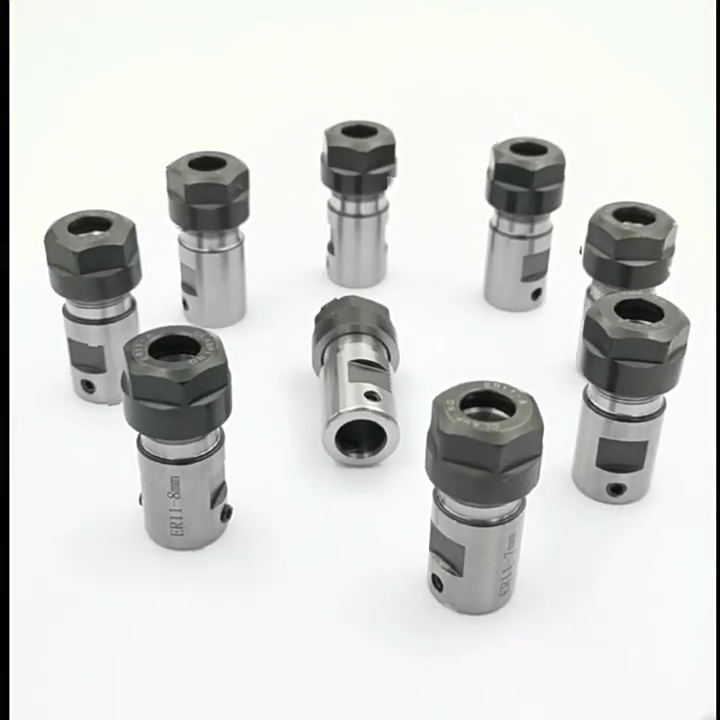 Milling Motor Spindle Shafts Collet Chuck ER11 Collet Chuck Spindle ...