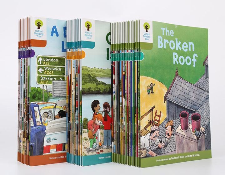 1 set of 40 books 7-9 level Oxford reading tree Improve intelligence ...