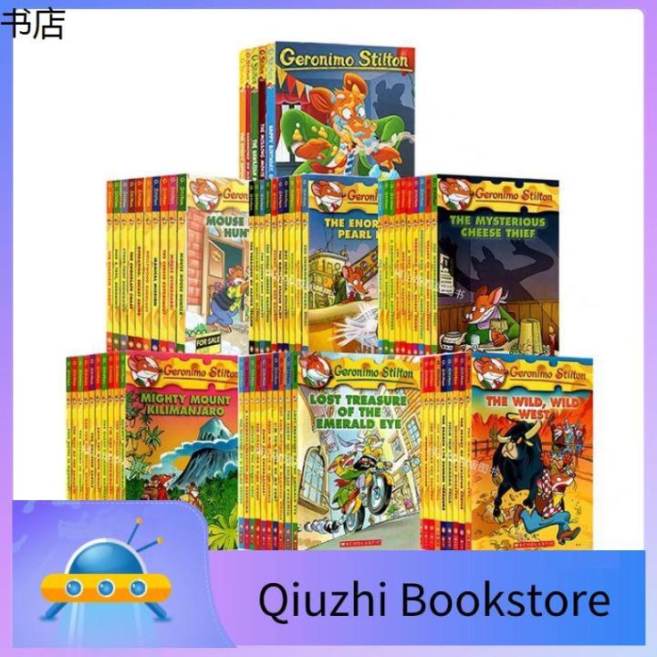Buku belajar Geronimo Stilton Series 1-80 Complete Collection English ...