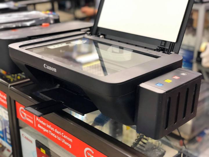 Printer Canon pixma MG 2570s infus ini printer baru tabung box hitam ...