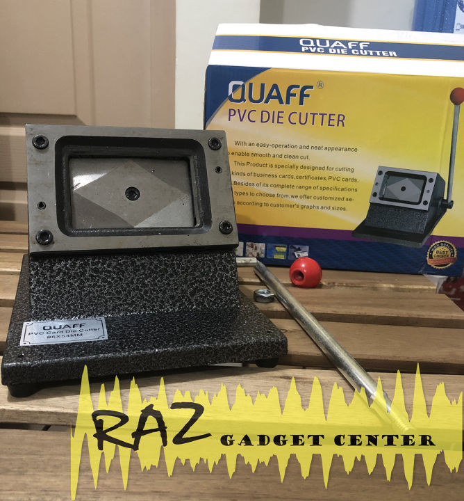 Quaff PVC DIE Cutter 86mm * 54 mm Cut Size ID Size | Lazada PH