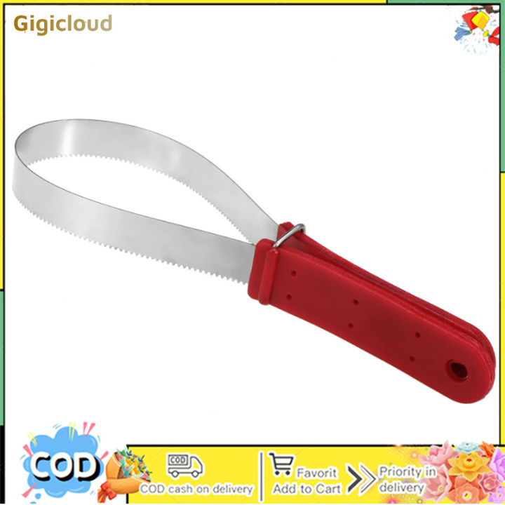 Gigicloud Dual-Sided Dog Shedding Blade Horse Brush Scraper Ergonomic ...