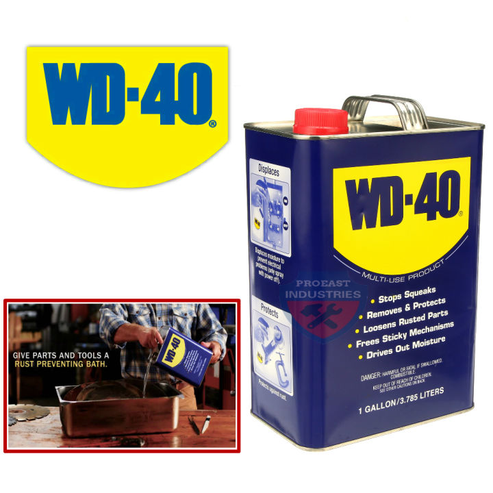 WD 40 1 gallon MULTIPURPOSE Oil - WD40 1gallon | Lazada