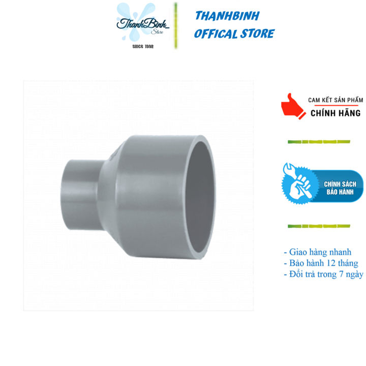 CÔN THU 110 / BẦU GIẢM ỐNG PVC PHI 110 MM- NHỰA TIỀN PHONG PN6 | Lazada.vn