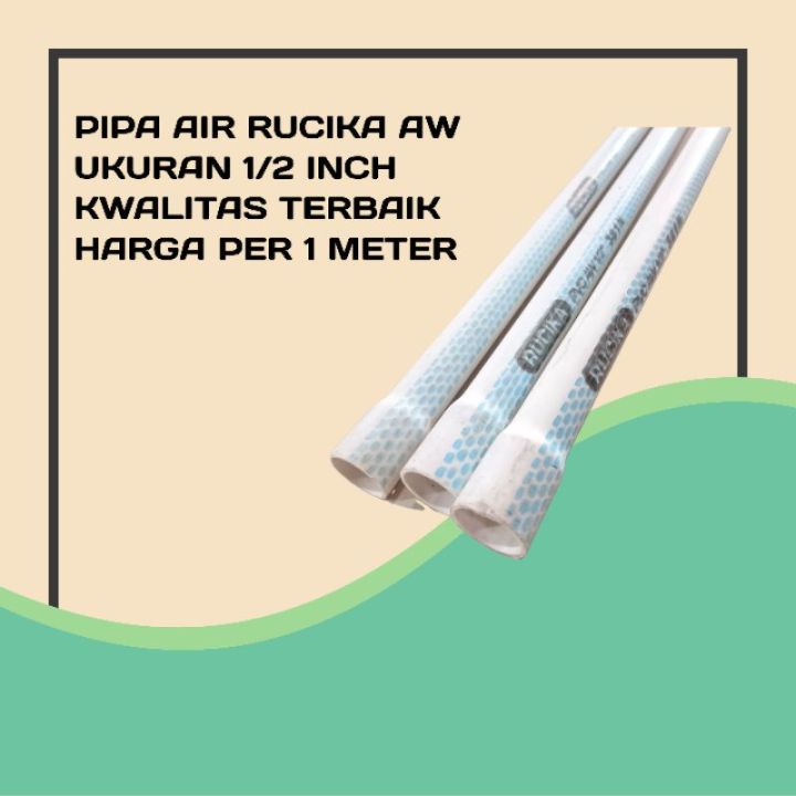 RUCIKA PIPA PVC AW 1/2" PIPA PARALON PRALON 1/2 INCH / PIPA AIR RUCIKA ...