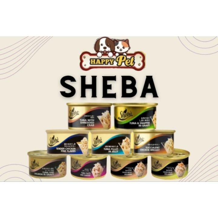 Ready Stock-SHEBA Premium Cat Can Food 85g | Lazada