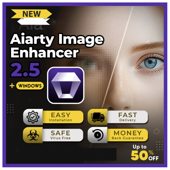 Aiarty Image Enhancer v2.5 Latest 2024 FULL VERSION | NO EXPIRY | COMES ...
