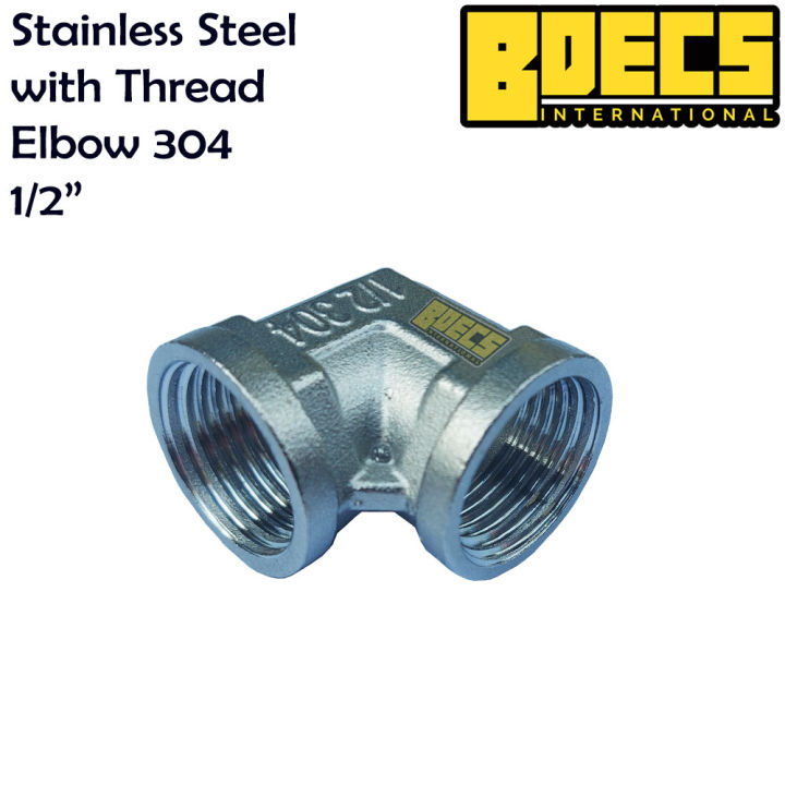 Elbow 304 1/2" Stainless Steel Heavy Duty I Bdecs | Lazada PH