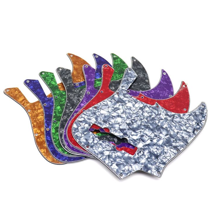 WK-4 String Jazz Bass 3Ply 10 Hole Jazz Bass Pickguard J Bass Scratch ...