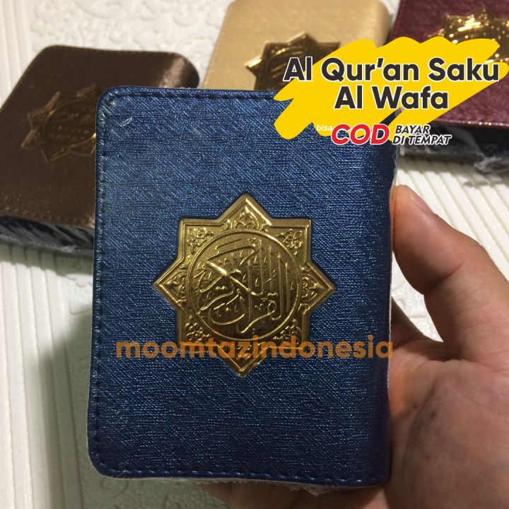 Al Quran Saku Pocket Al Wafa Al Qur'an Kecil Resleting Al Quran Mini ...