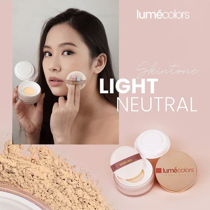 Lumecolors Loose Powder Pore Blurring Effect With Oil Control Shade ...