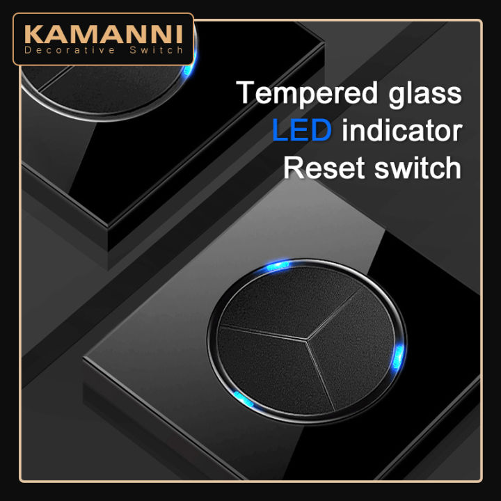 Kamanni Wall Power Switch Modern Lighting Switch Universal 23 Pin Plug ...