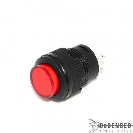 4-Pin Momentary Push Button Switch With LED ( RED ) | Lazada