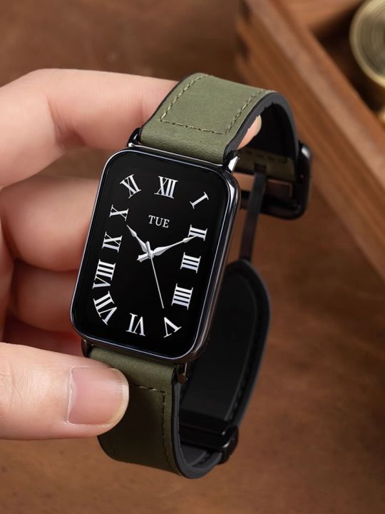 สายรัดหนังซิลิโคน Huawei Watch Fit 4 Pro / Huawei Watch Fit 4 / Huawei ...