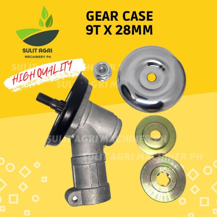Gear Case Assembly Gearhead Gear Case 9TX28mm for Honda GX35 CG411 ...