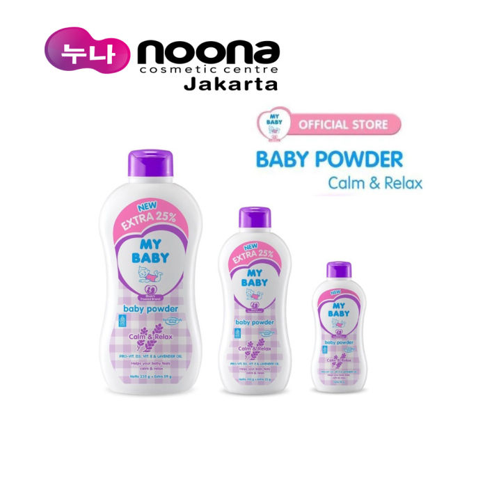 MY BABY POWDER CALM & RELAX 235 GR / 100 GR / 50 GR - BEDAK BAYI ANAK ...
