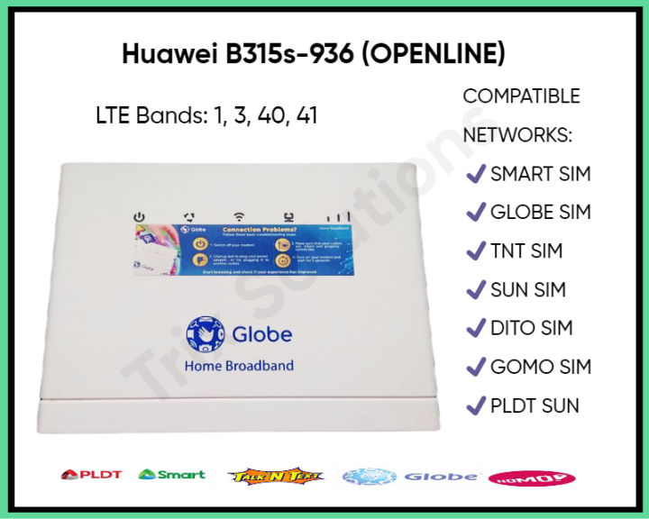 Huawei B315s-936 Prepaid Wifi Modem Openline Preloved | Lazada PH