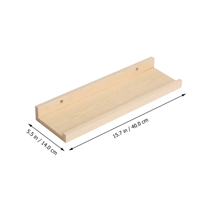 Shelf Wall Shelves Corner Floating Wooden Ledge Display Hanging ...