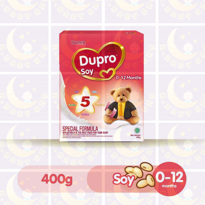Dupro Soy 400g (0-12 months) Exp:02/2026 | Lazada