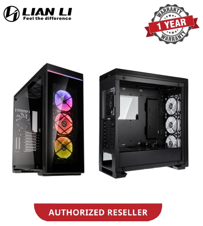 LIAN LI ALPHA 550X RGB TG ATX CHASSIS - BLACK | Lazada