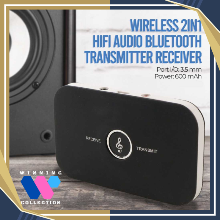 Winning VIKEFON Wireless 2in1 HiFi Audio Bluetooth Transmitter Receiver ...