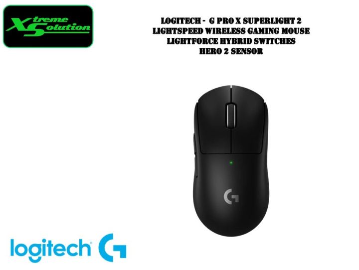 Logitech G Pro X 2 Superlight - Lightspeed Wireless Gaming Mouse ...