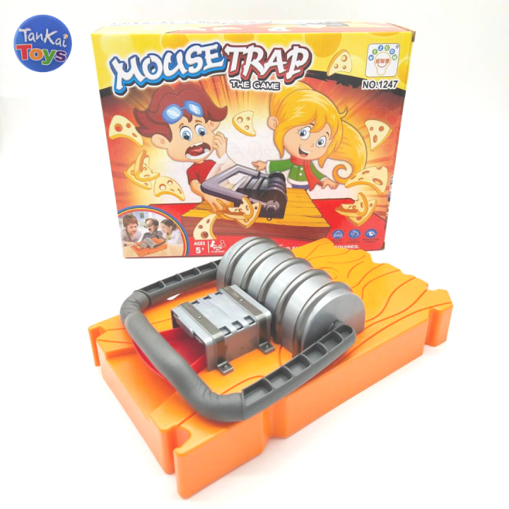 เกมส์กับดักเนย MOUSE TRAP THE GAME ของเล่นทดสอบความมือเบา เกมส์ครอบครัว ...