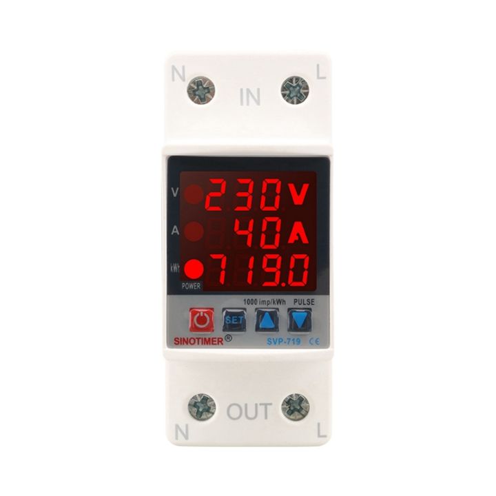 SINOTIMER Adjust Voltage Relay over Under Voltage Protector over ...