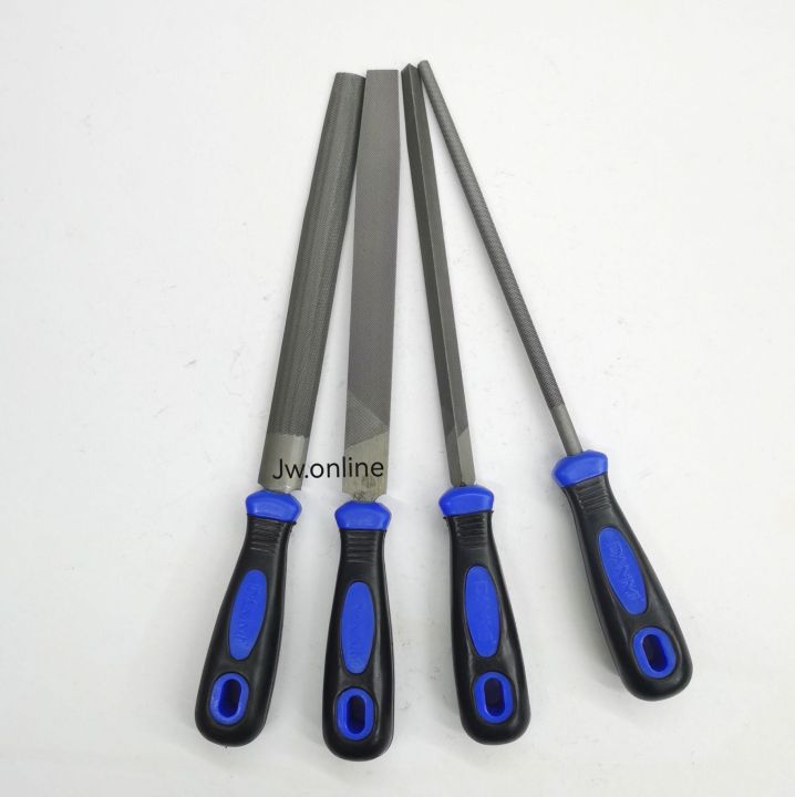 8 inchers steel file (round, triangle, halfround, flat) | Lazada PH