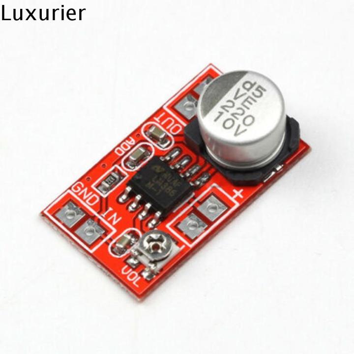 LUXURIER Universal Adjustable DIY MIC Condenser Amplifier Board Mini ...