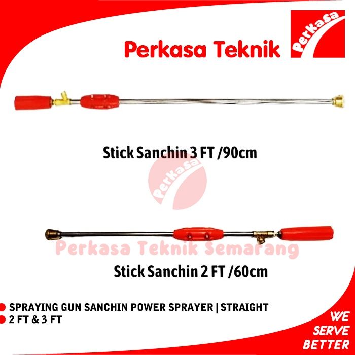 Stick Power Sprayer 60cm/90cm SANCHIN Original Spray Gun Stik Lurus ...
