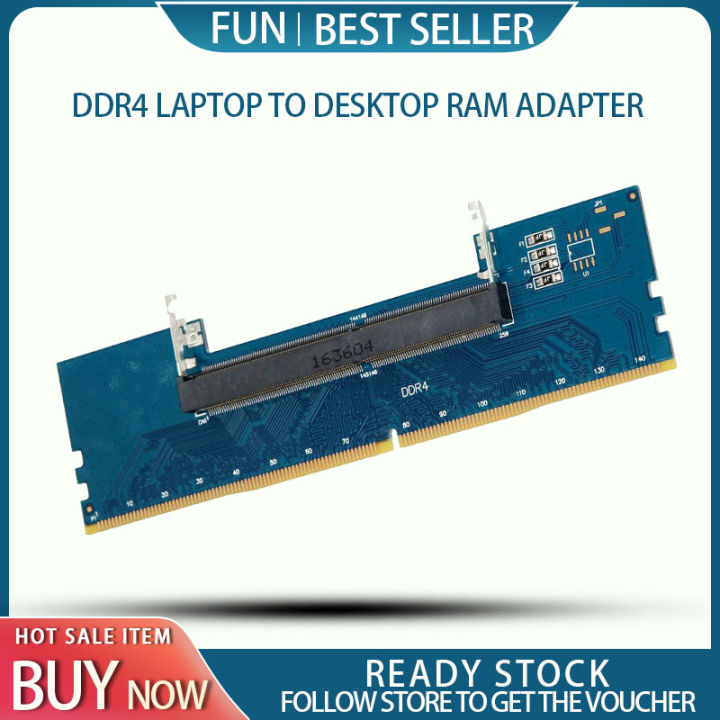DDR4 Laptop To Desktop RAM Adapter PC SODIMM To Memory DIMM RAM Adapter ...