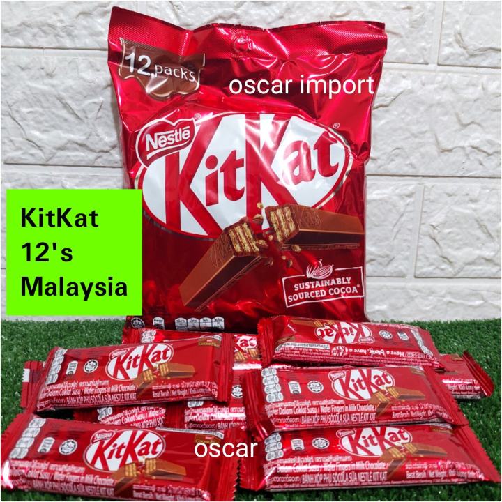 Kitkat isi12 Nestle Malaysia halal | Lazada Indonesia