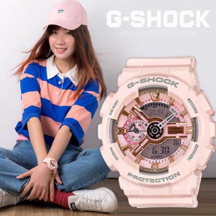 ST200/นาฬิกา Casio G-Shock รุ่น GA-110-1B นาฬิกาผู้ชายสายเรซิ่นสีดำ ...