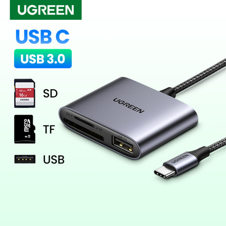 UGREEN USB C Card Reader Type C to USB SD Micro SD Card Reader for iPad ... UGREEN USB C Card Reader Type C to USB SD Micro SD Card Reader for iPad ...