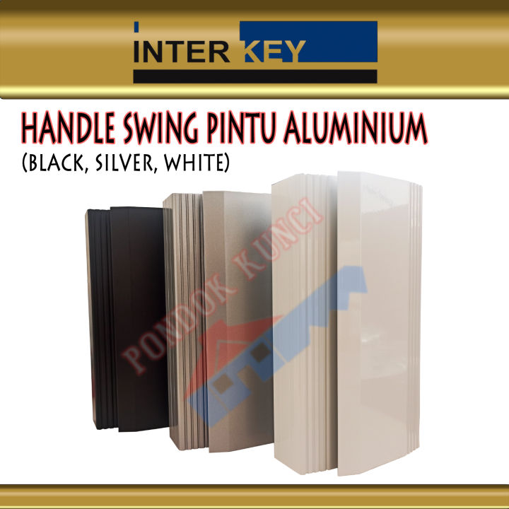 Handle Pintu Swing Pintu Aluminium Warna - SILVER | Lazada Indonesia