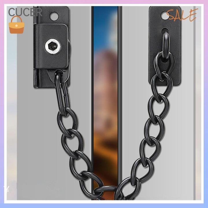 【COD&Ready Stock】Stainless Steel Window Safety Latch Chain Sliding Door ...