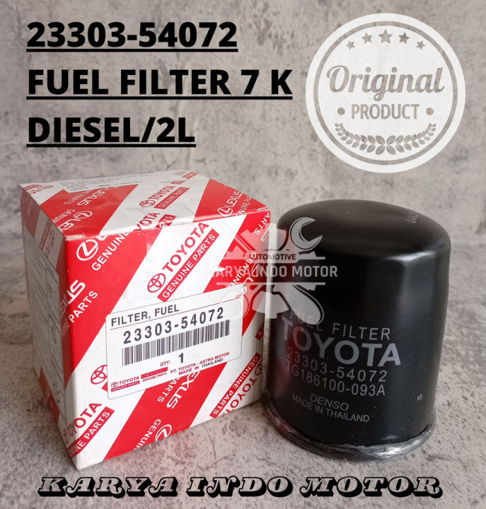 Fuel Filter Solar Hiace Diesel 82 / KIJANG 7K DIESEL/2L 23303-54072 ...