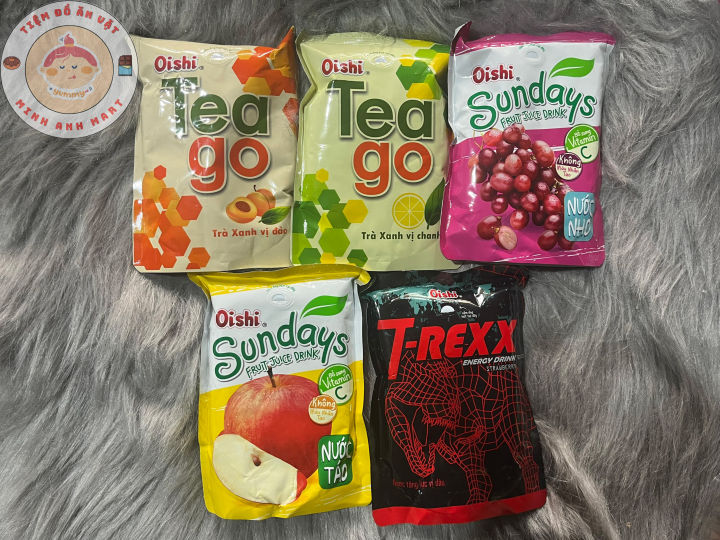 Nước Uống Oishi Tea Go Các Vị ( Bịch 10 gói) | Lazada.vn