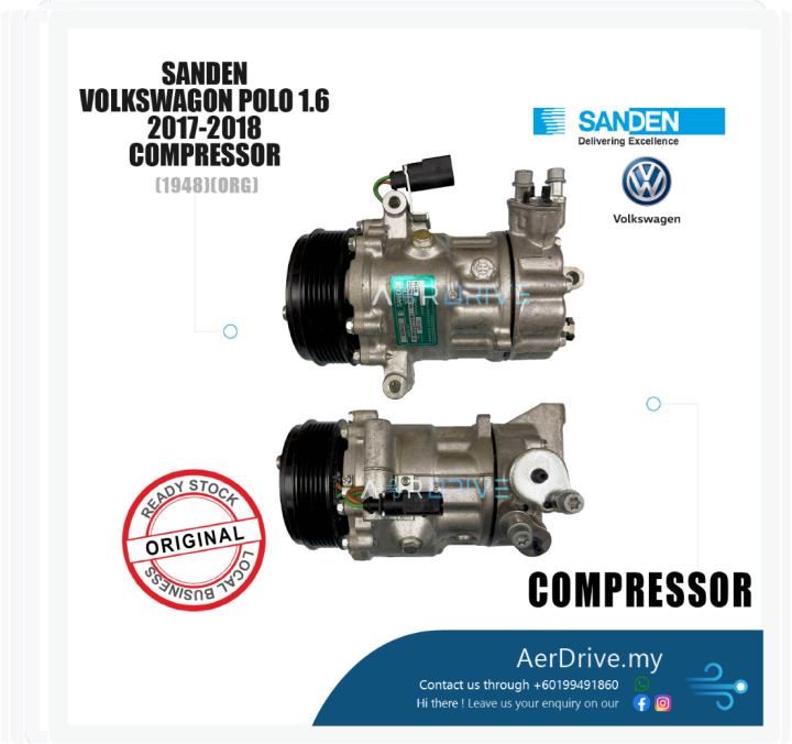 ORIGINAL SANDEN VOLSWAGEN JETTA / VENTO / POLO 1.6 2018 6PK SD6V12 ...