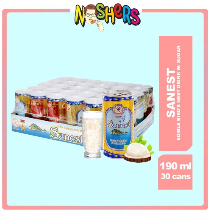 Noshers Khanh Hoa Sanest Bird's Nest Drink 190ml - 30 cans/box Product ...